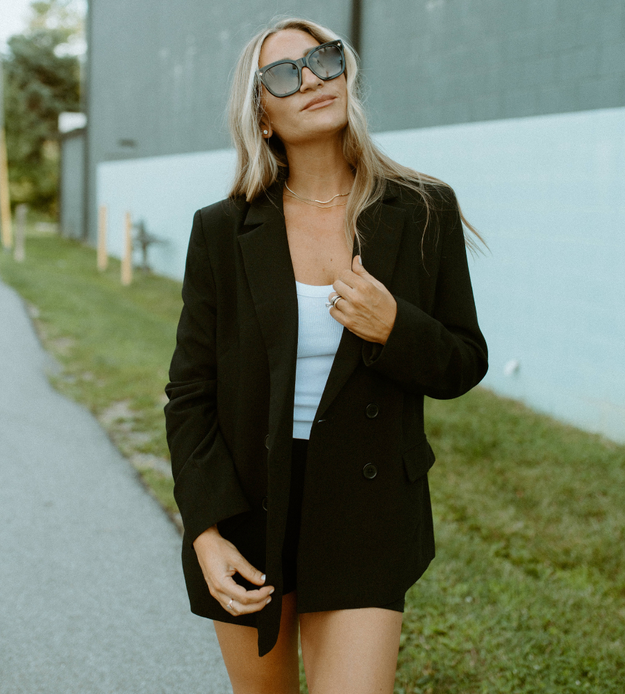 Double Breasted Blazer – Hill x Sarah